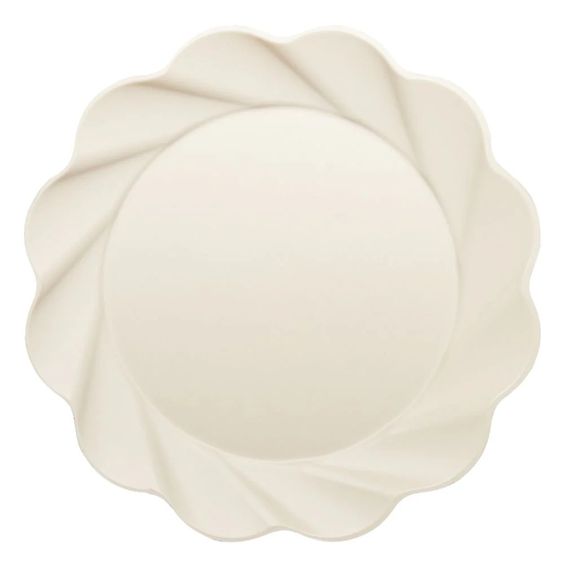 Simply Eco Compostable Plates, Cream- Large Dinner, Salad and Appetize ...